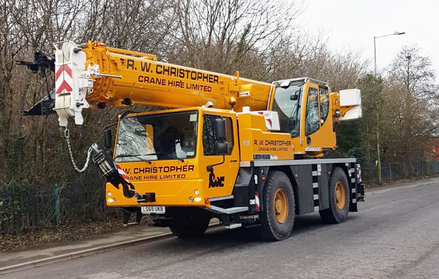 40T Liebherr LTM 1040-2.1 - R.W. Christopher Crane Hire