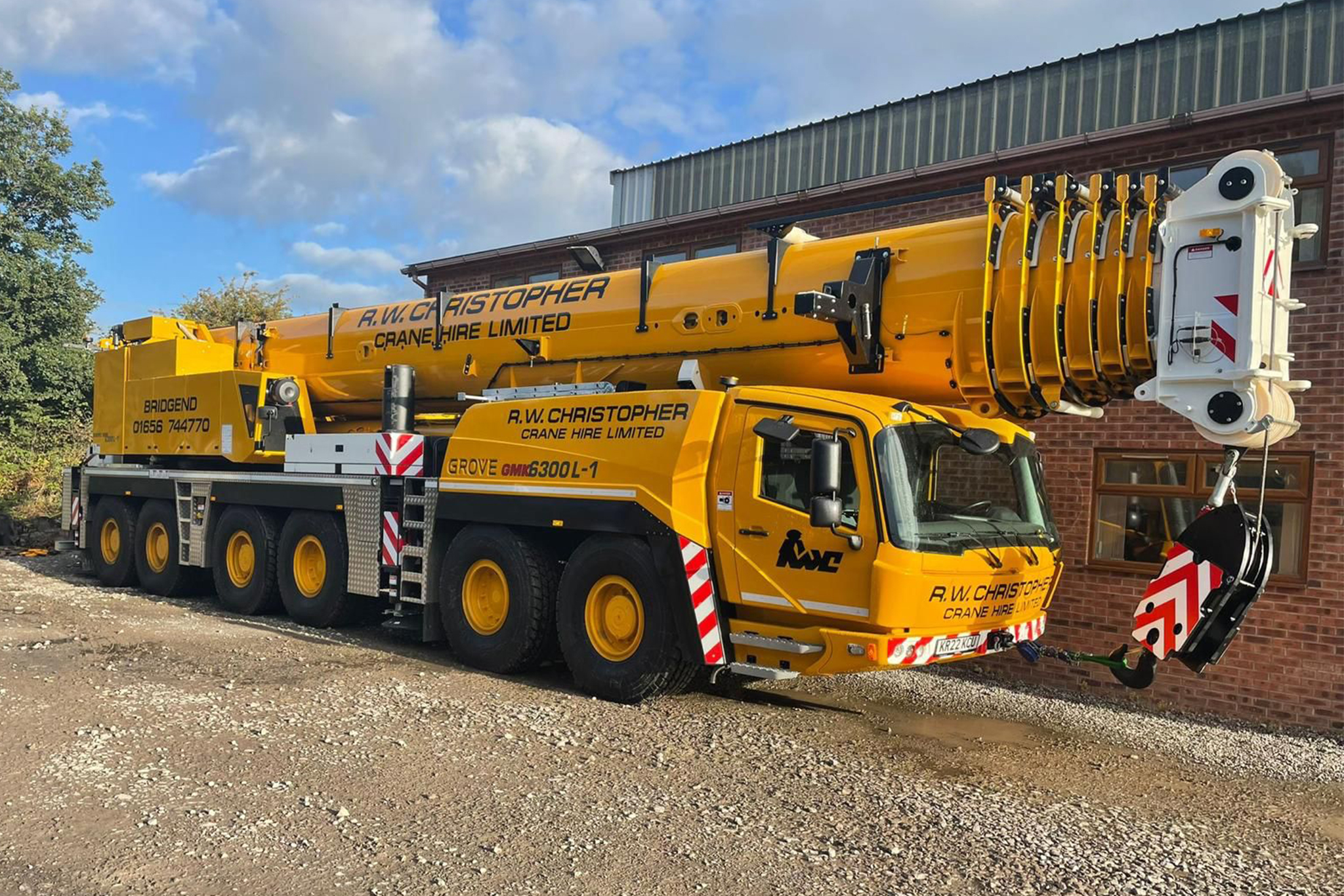 300T Grove GMK 6300L 1 R W Christopher Crane Hire
